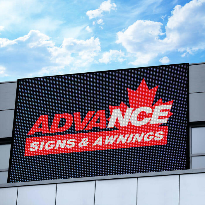 DIGITAL DISPLAYS - Advance Signs & Awnings